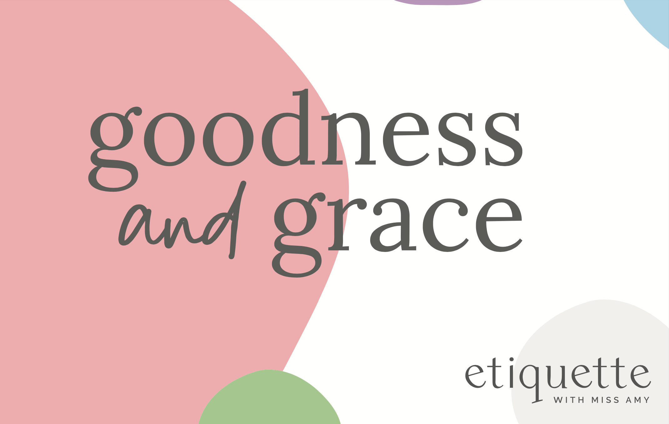 Sincerely Yours by Amy Rainer - Goodness and Grace, Part 2 Cards (28 s ...